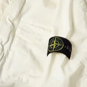 Stone Island Gd Overshirt Sn62 - White