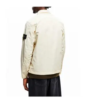 Stone Island Gd Overshirt Sn62 - White