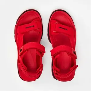 Balenciaga Logo Detail Flat Sandals