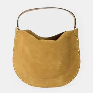 Isabel Marant Étoile Suede Hobo Bag With Studded Details