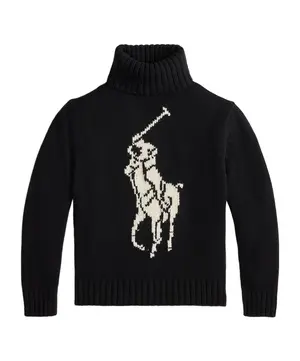 Polo Ralph Lauren Knitted Crew Neck Jumper With Pony Logo