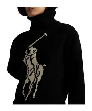 Polo Ralph Lauren Knitted Crew Neck Jumper With Pony Logo
