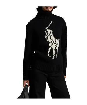 Polo Ralph Lauren Knitted Crew Neck Jumper With Pony Logo