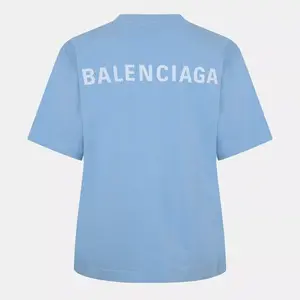 Balenciaga Logo Embroidered T-shirt