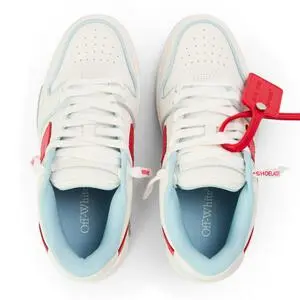 Off-White Low-top Trainers With Red Arrow Logo