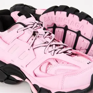 Balenciaga Track Mesh Sneakers - Pink