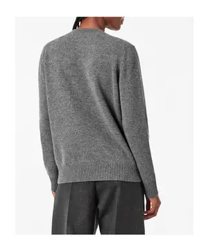 Givenchy Mock Neck Knit Sweater With Graphic Detail
