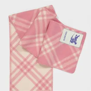 Burberry Plaid Pattern Scarf