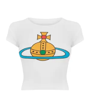 VIVIENNE WESTWOOD Orb Print Baby Tee