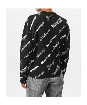 Balenciaga Logomania Crew Sweater