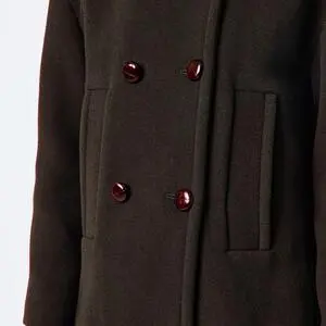Isabel Marant Étoile Double-breasted Wool Pea Coat