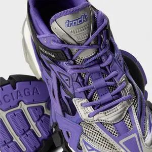 Balenciaga Gradient Track Sneakers - Purple