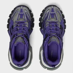 Balenciaga Gradient Track Sneakers - Purple