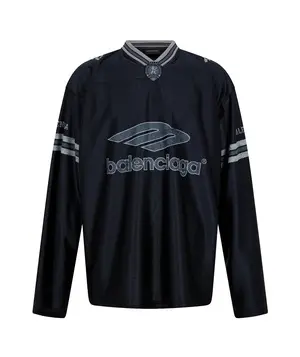 Balenciaga Logo Sweatshirt - Black