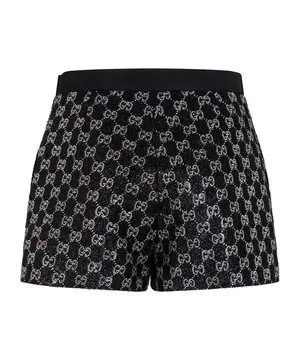 Gucci Logo Pattern Shorts
