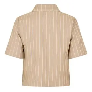 Max Mara Striped Short Sleeve Jacket