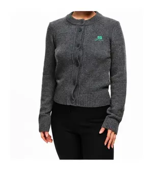 GANNI Wool Merino Cardigan