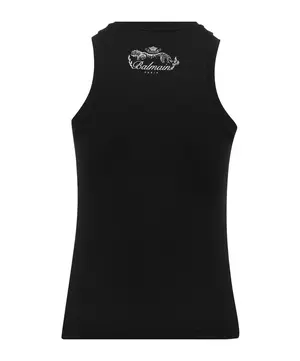Balmain Sleeveless Top With Leopard Print