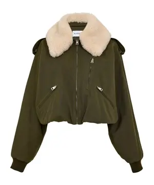 GIVENCHY Givenchy Shearling Bomber Jacket