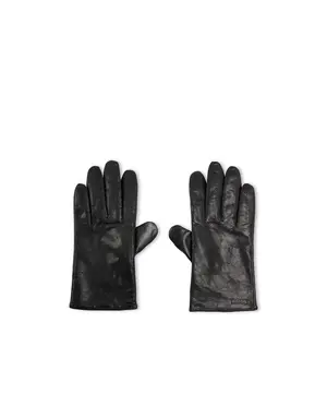 Hugo Boss Gioli Fleece Gloves - Black