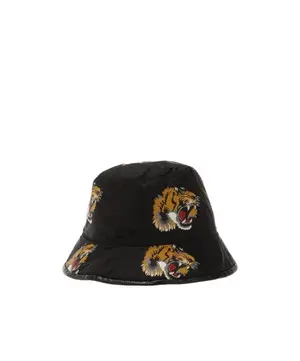 Gucci Tiger Head Print Bucket Hat