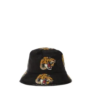 Gucci Tiger Head Print Bucket Hat