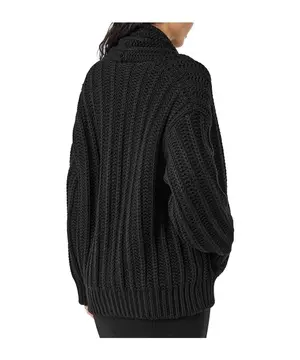Dolce & Gabbana Chunky Knit Shawl Collar Cardigan