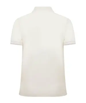 Moncler Short-sleeved Polo Shirt With Logo Detail