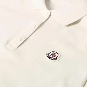 Moncler Short-sleeved Polo Shirt With Logo Detail