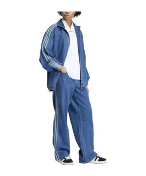 ADIDAS ORIGINALS Denim Stand-collar Track Jacket