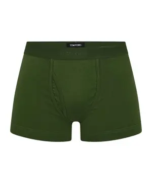 TOM FORD Tom F U Cotton Boxer Sn62 Green