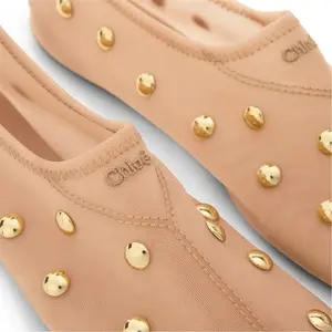 Chloé Studded Ballet Flats