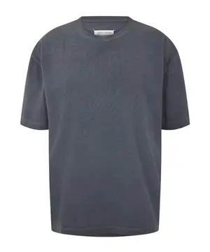 MAISON MARGIELA Solid Color T-shirt - Gray