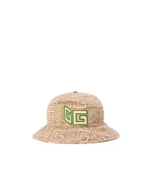 Gucci Geometric Gg Logo Bucket Hat