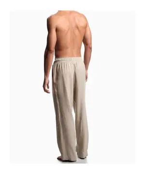 Emporio Armani Straight Beach Casual Pants