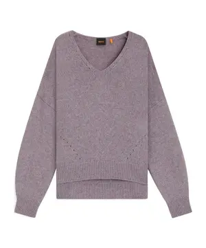 Hugo Boss Fondyssa Jumper - Gray