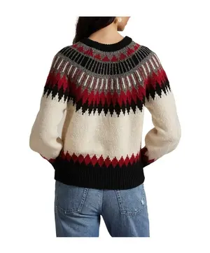 Polo Ralph Lauren Crew Neck Jumper With Fair Isle Pattern