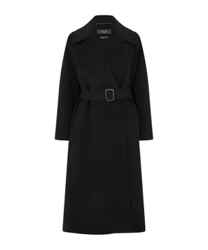 Max Mara Manu Wool Longline Overcoat