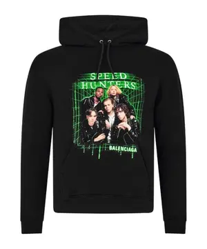 Balenciaga Speedhunters Printed Hoodie