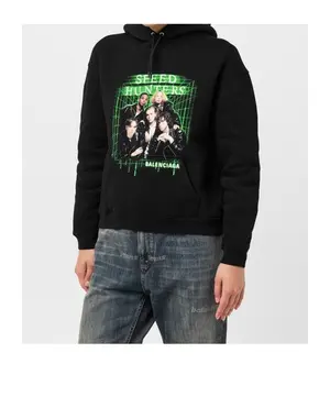 Balenciaga Speedhunters Printed Hoodie
