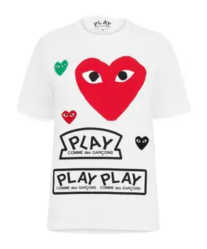 Play Comme Des Garcon Comme Des Gar?ons Play Regular Fit T-shirt