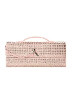 Bottega Veneta Rhinestone Embellished Clutch Bag
