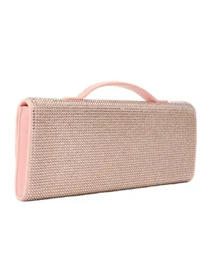 Bottega Veneta Rhinestone Embellished Clutch Bag