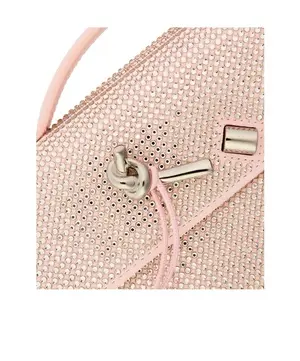 Bottega Veneta Rhinestone Embellished Clutch Bag