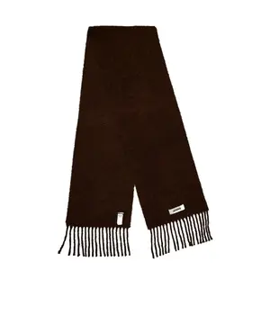Jacquemus Jacquard Midweight Scarf - Brown