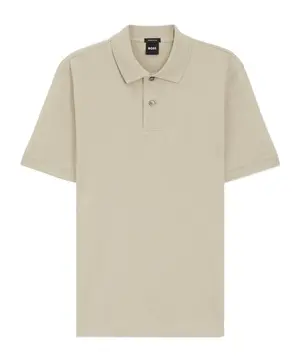 Hugo Boss Logo Short-sleeve Polo Shirt - Nude