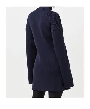 Balenciaga Mini Knitted Jumper Dress - Black