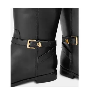 Ralph Lauren Leather Knee-high Boot