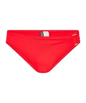 Ralph Lauren Ring-front Hipster Bikini Bottoms - Red