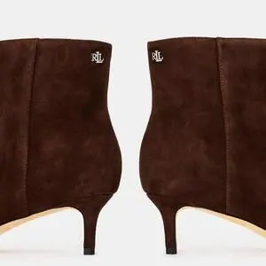 Ralph Lauren Side Zipper Ankle Boots